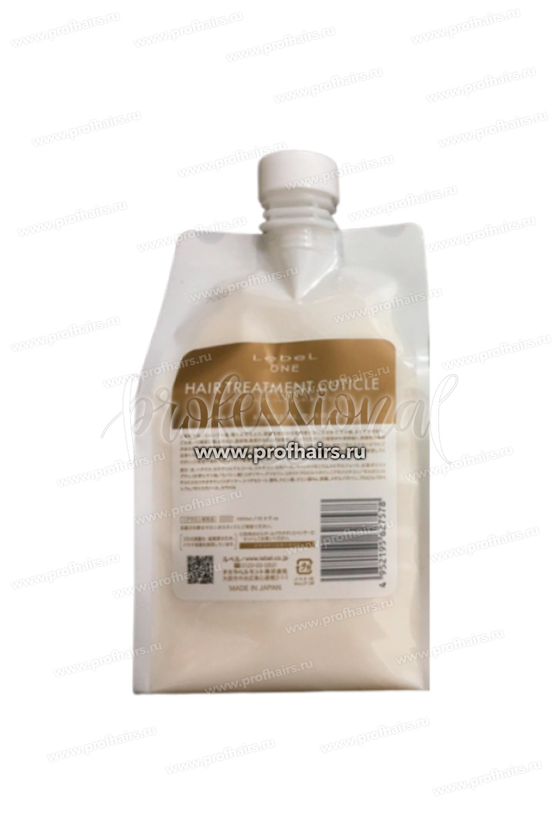 Lebel ONE Hair Treatment Cuticle Маска для увлажнения и разглаживания ...